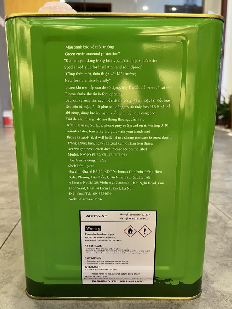 Keo dán bảo ôn khô nhanh NanoFlex – Microflex
